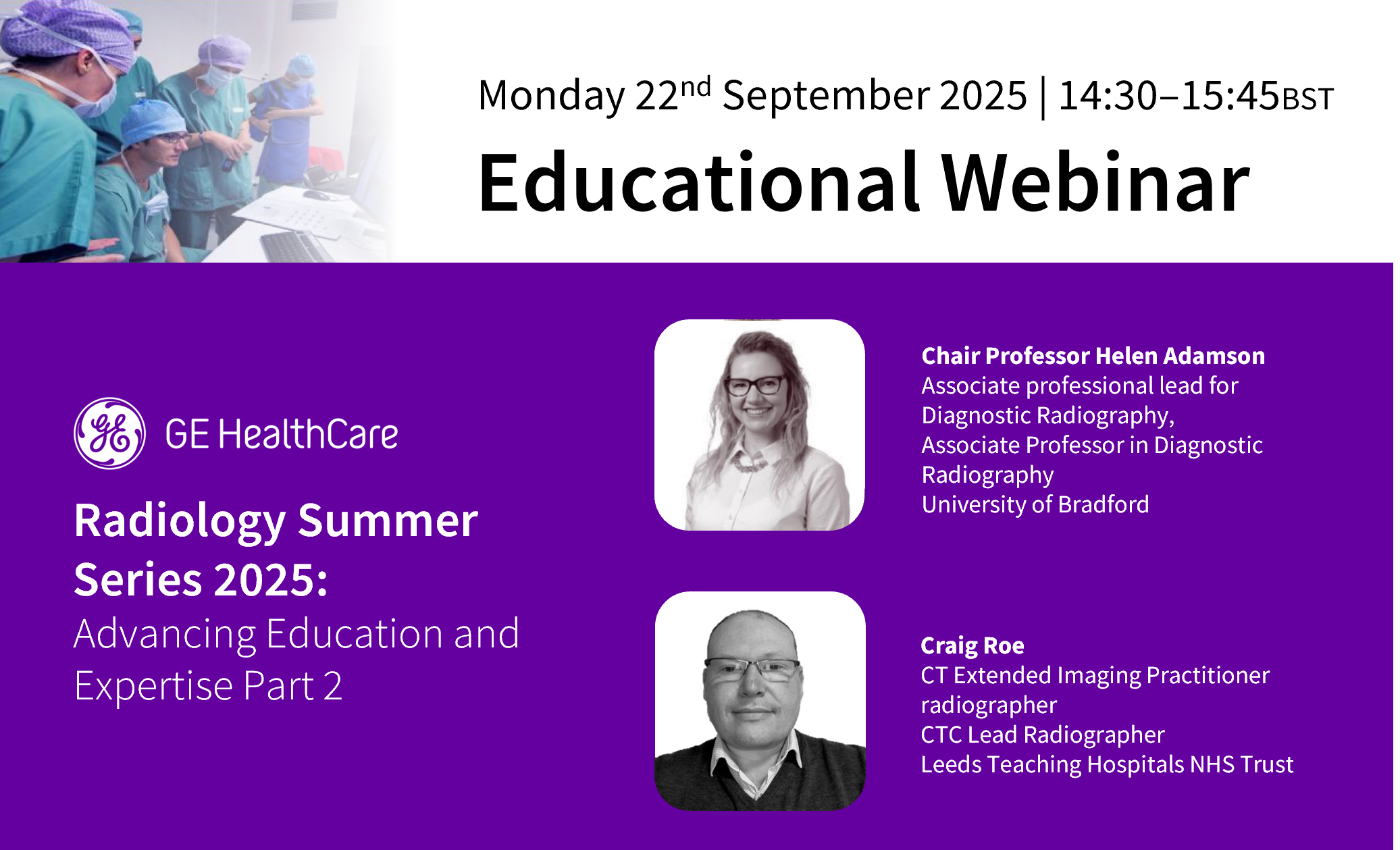 Radiology Summer Series 2025 | GE HealthCare