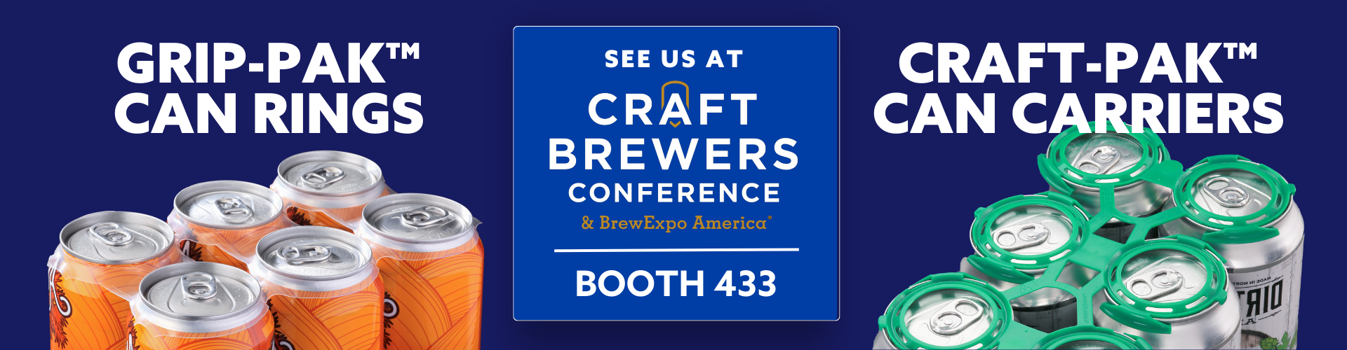 Grip-Pak and Craft-Pak at Craft Brewers Conference
