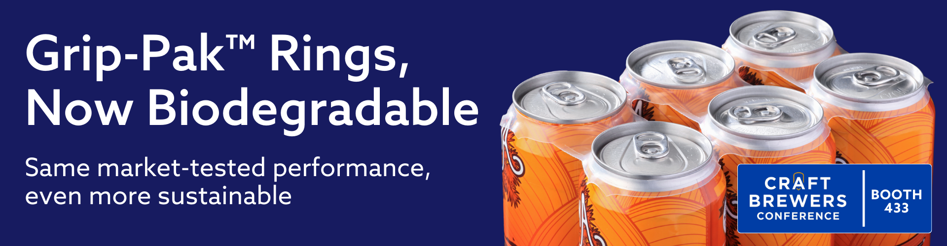 Grip-Pak Rings, Now Biodegradable. Same market-tested performance, even ...